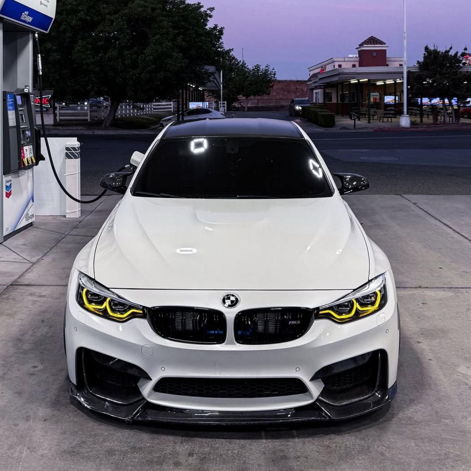 CSL Style Yellow DRL LED Lights Module Set For BMW M3 & M4 (F80/F82/F8